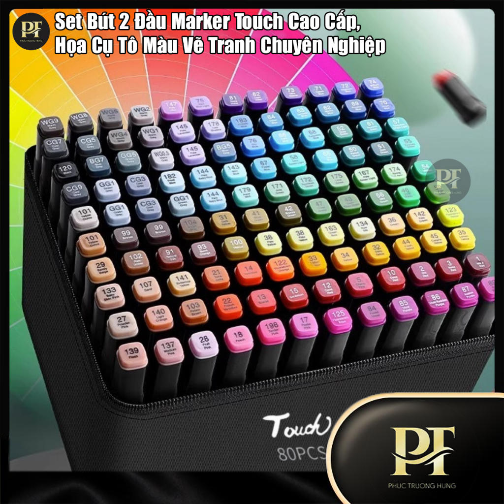 Bút Màu 60 Màu Marker Vẽ Tranh Cao Cấp | Shopee Việt Nam