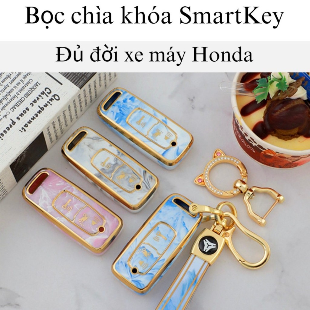 "ĐỦ LOẠI - ĐỦ ĐỜI XE" Bọc Chìa Khoá Smartkey Honda Bọc Remote SH, SH ...