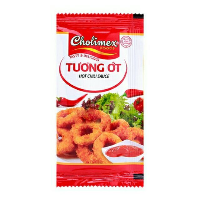 Sét 100 gói tương cà tương ớt hàng không trolimex gói nhỏ 10g | Shopee ...