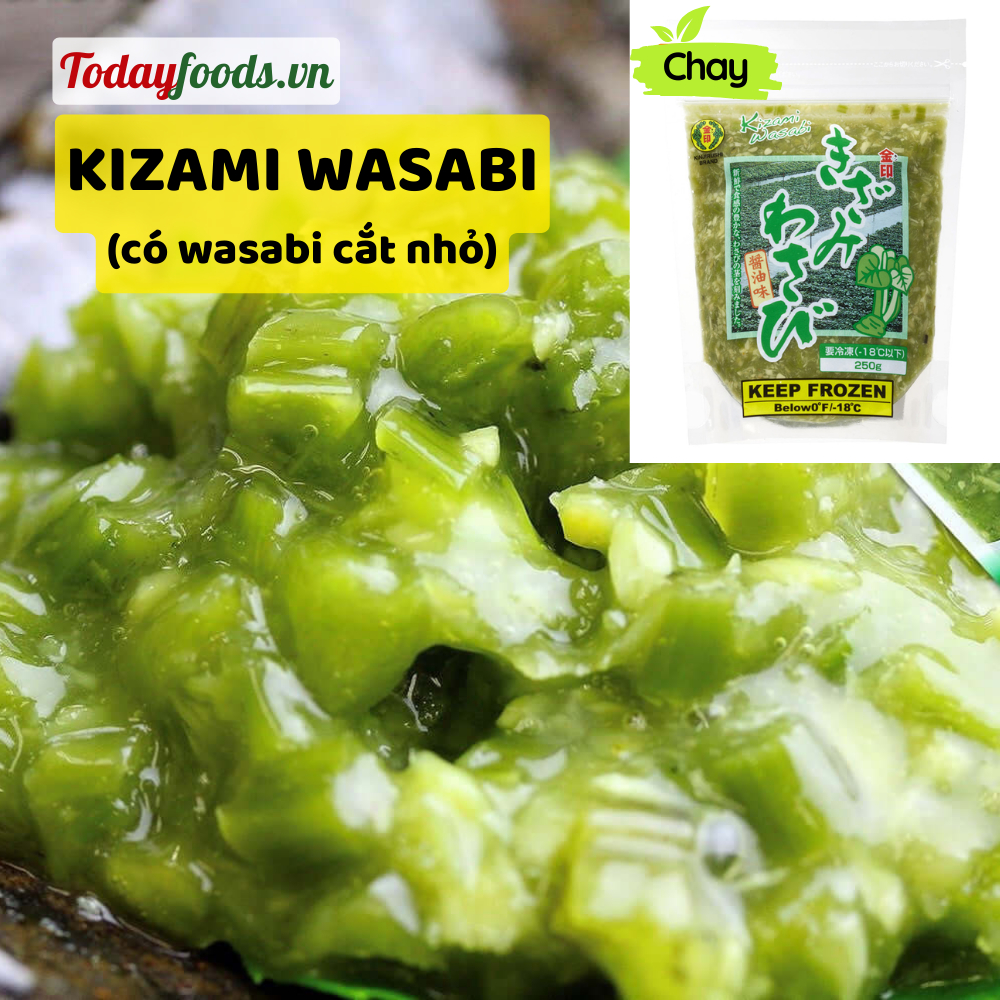 Kizami Wasabi Nhật Bản 250g – Củ Mù Tạt Thật Cắt Nhỏ Vị Nước Tương ...