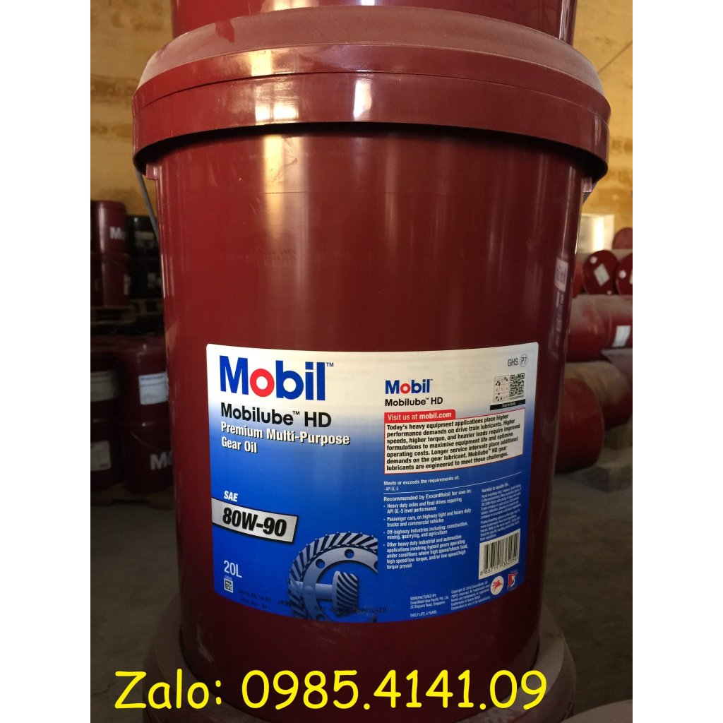 Mobilube HD 80W-90 dầu truyền động tiêu chuẩn API-GL-5 | Shopee Việt Nam