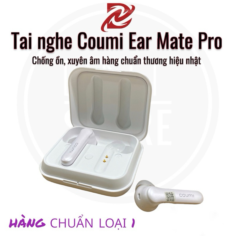 Tai nghe bluetooth Coumi Ear Mate Pro ANC-834C xuyên âm chống ồn chủ ...