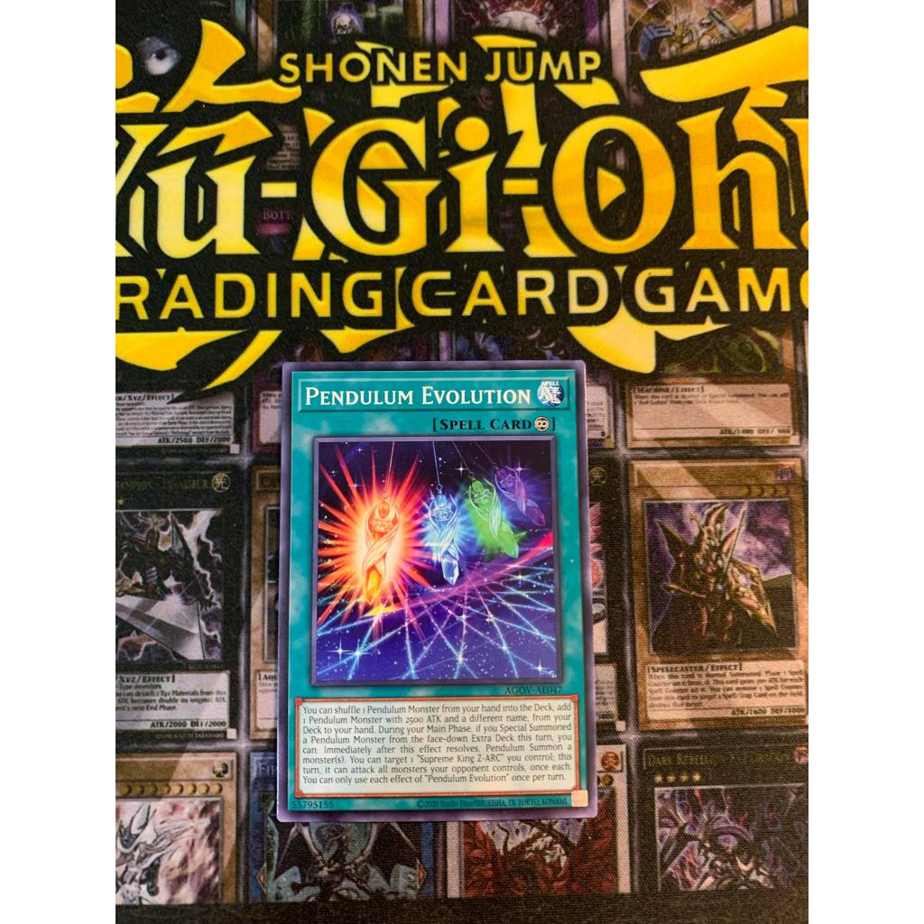 thẻ bài yugioh chính hãng Pendulum Evolution agov-ae047 | Shopee Việt Nam