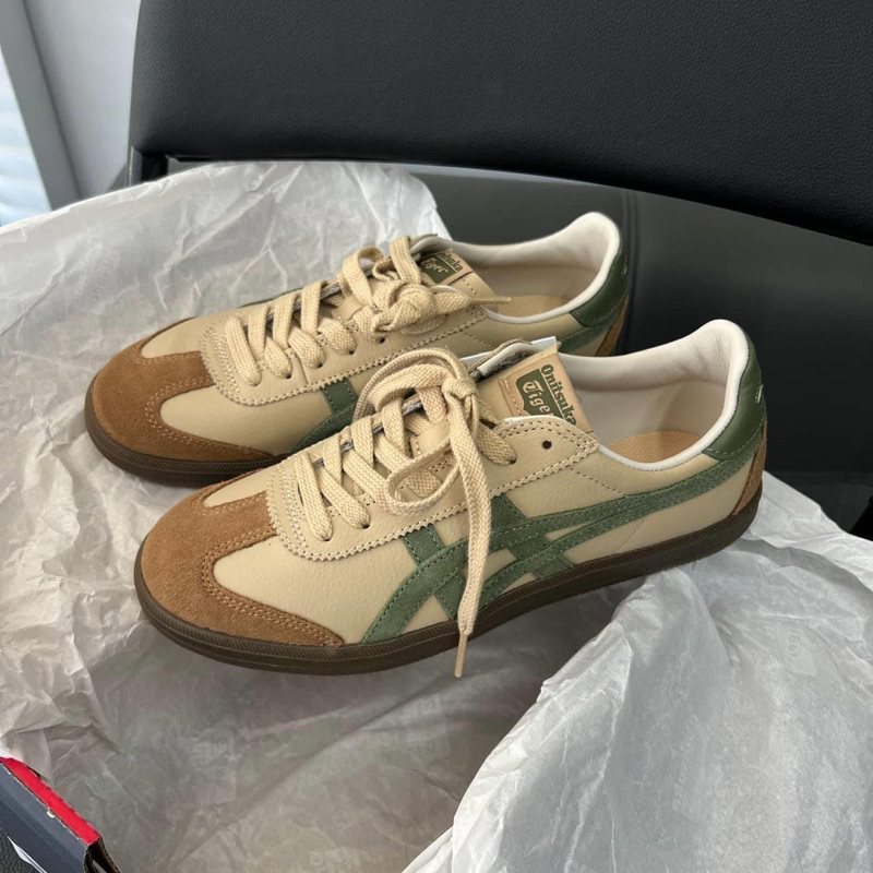 Giày thể thao Asics Onitsuka Tiger Be Xanh Nâu Da Lộn mới hottrend 2024 ...