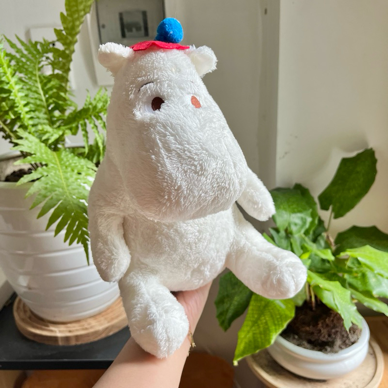 Gấu bông hà mã moomin Hàn cute hột me (hình thật) | Shopee Việt Nam
