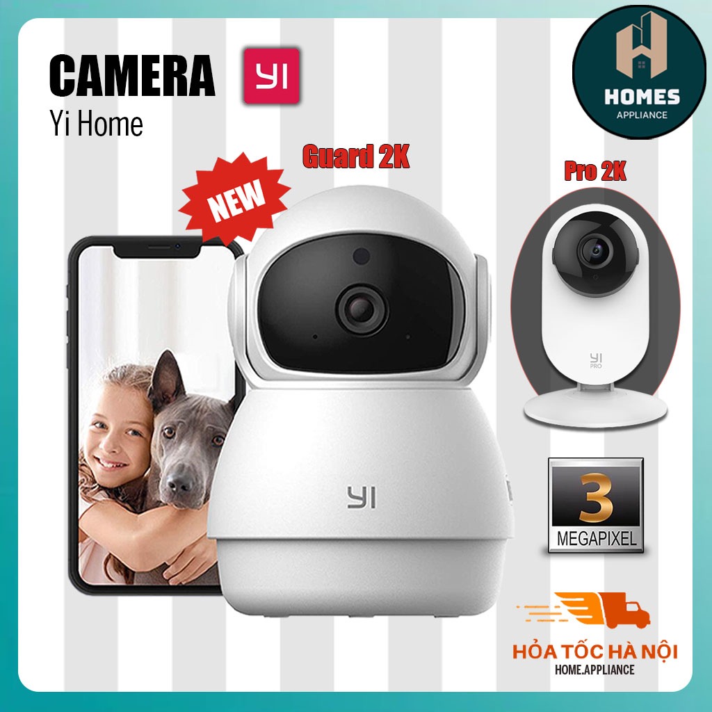 Camera Yi Home Pro 2K - Yi Dome Guard 2K | Camera Trong Nhà Đàm Thoại 2 ...
