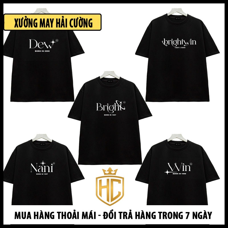 Áo Thun Bright Win F4 ThÁi Lan Unisex Nam Nữ Cực Hot Shopee Việt Nam