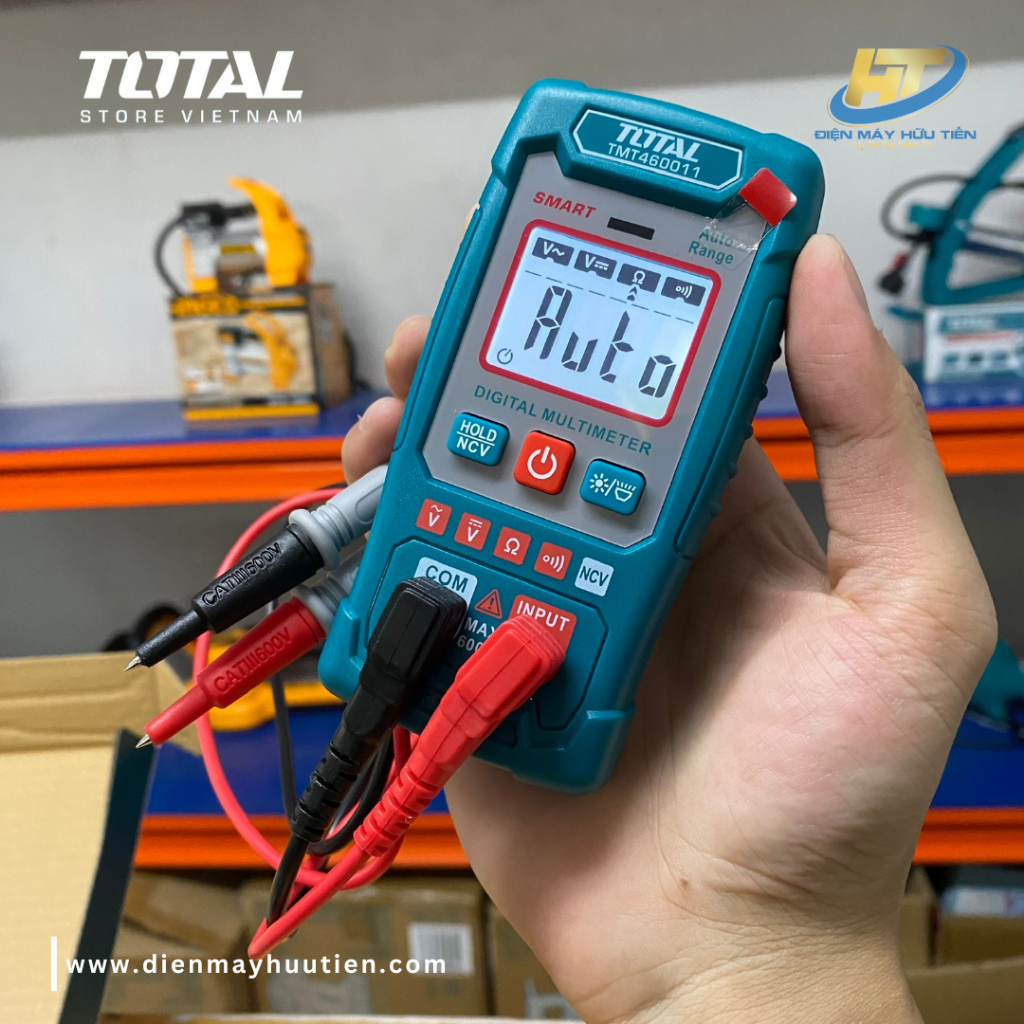 Đồng Hồ Đo Điện Vạn Năng TOTAL TMT460011 (Chính Hãng 100%) | Shopee ...