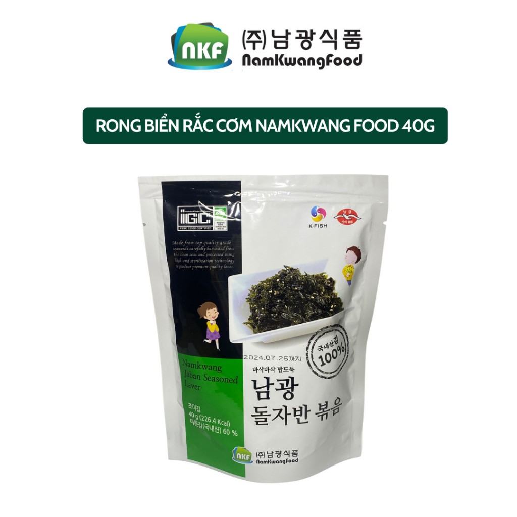 Rong Biển Rắc Cơm Namkwang Food 40g | Shopee Việt Nam