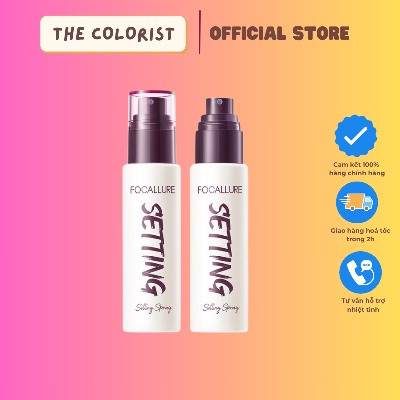 Chai xịt khóa cố định lớp trang điểm FOCALLURE Flawless Long Lasting ...