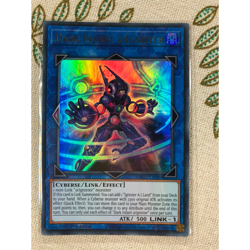 [LiLy_Yugioh] Lá bài Dark Infant @Ignister - MP22-EN086 - Ultra Rare ...