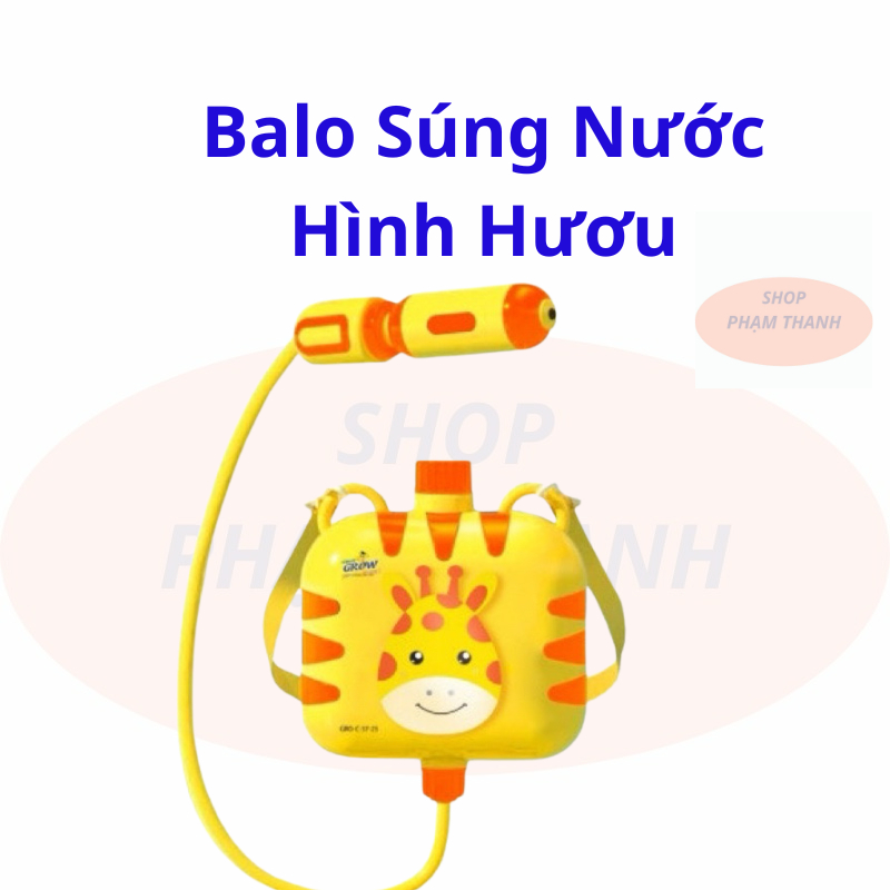 Balo sú.ng nước , sú.ng nước hình hươu vui nhộn cho bé hkm của sữa Abbot Grow | Shopee Việt Nam