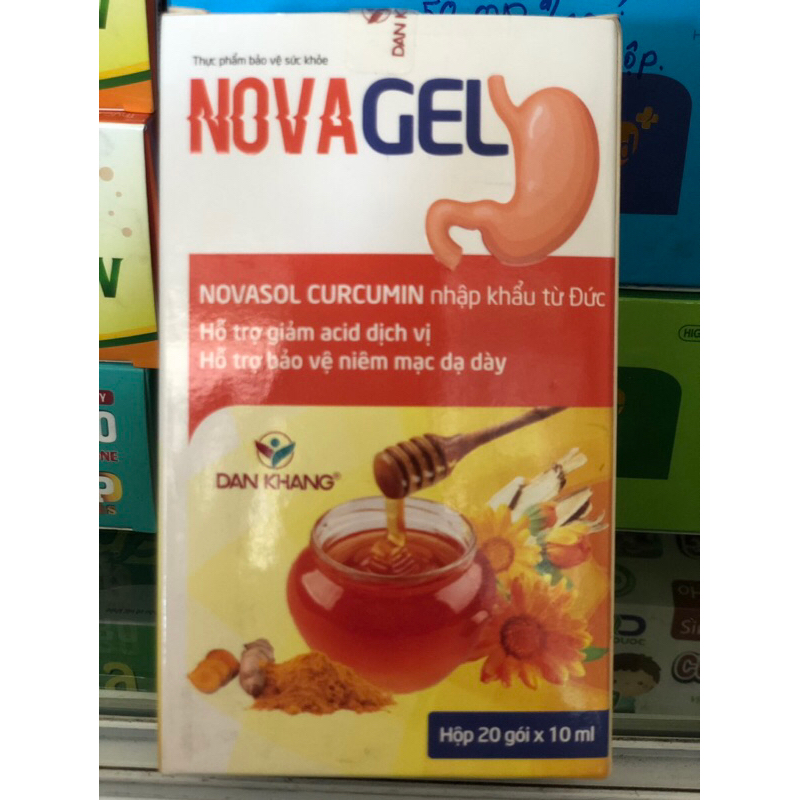 TPBVSK dung dịch dạ dày Novagel (hộp 20 gói) | Shopee Việt Nam