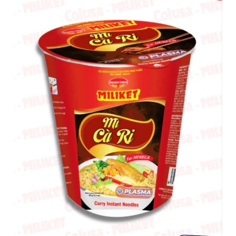 [ combo 5 ] Mì Cà Ri miliket ly 65g | Shopee Việt Nam