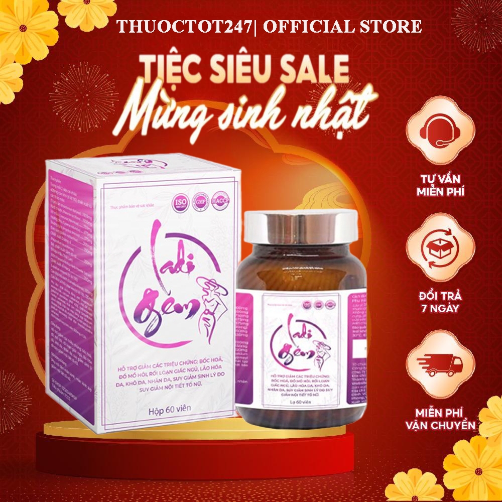 Viên Uống Nội Tiết Ladi Gem Hỗ Trợ Giảm Các Triệu Chứng Do Suy Giảm Nội ...