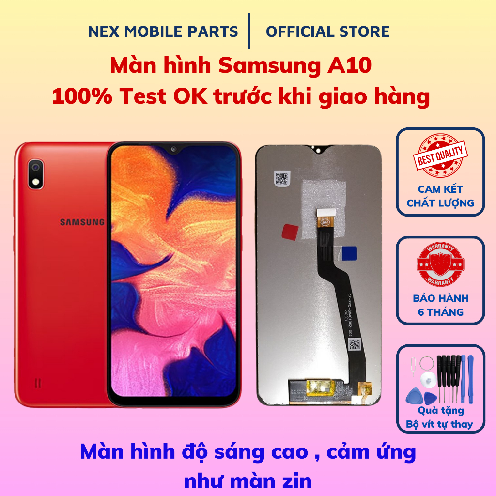 Màn hình tương thích Samsung A10/M10 ( Tặng kèm bộ sửa 8 trong 1 ...