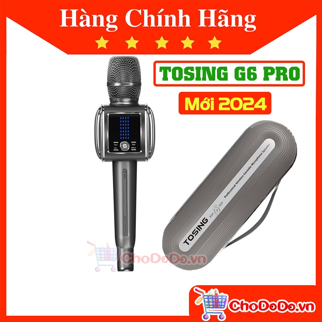 ToSing G6 PRO - Micro Karaoke Bluetooth mẫu Mới 2024 - Âm thanh Cực Hay | Shopee Việt Nam