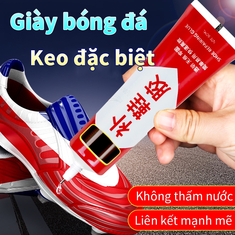 keo dán giày dép siêu chắc keo dán giày đá bóng keo dán giày thể thao 60ML Keo đặc biệt dành cho ...
