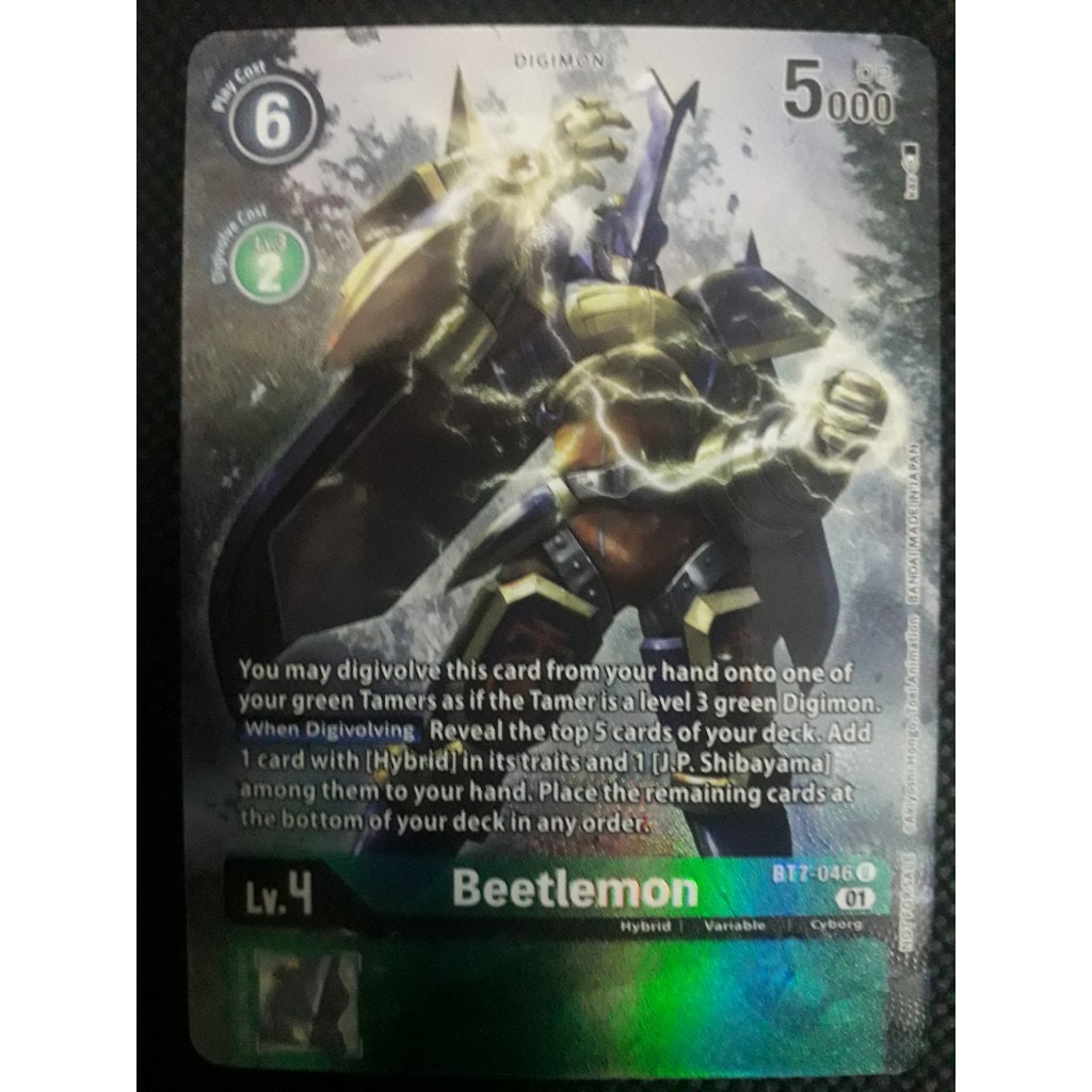 [TNTB] Thẻ bài Digimon BT7-046- Beetlemon (2nd Anniversary Frontỉer ...