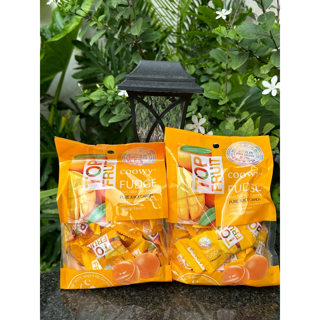 Kẹo dẻo trái cây Top Fruit COOWY 320g - Top Fruit Mango (Bao bì mới) 다낭 ...