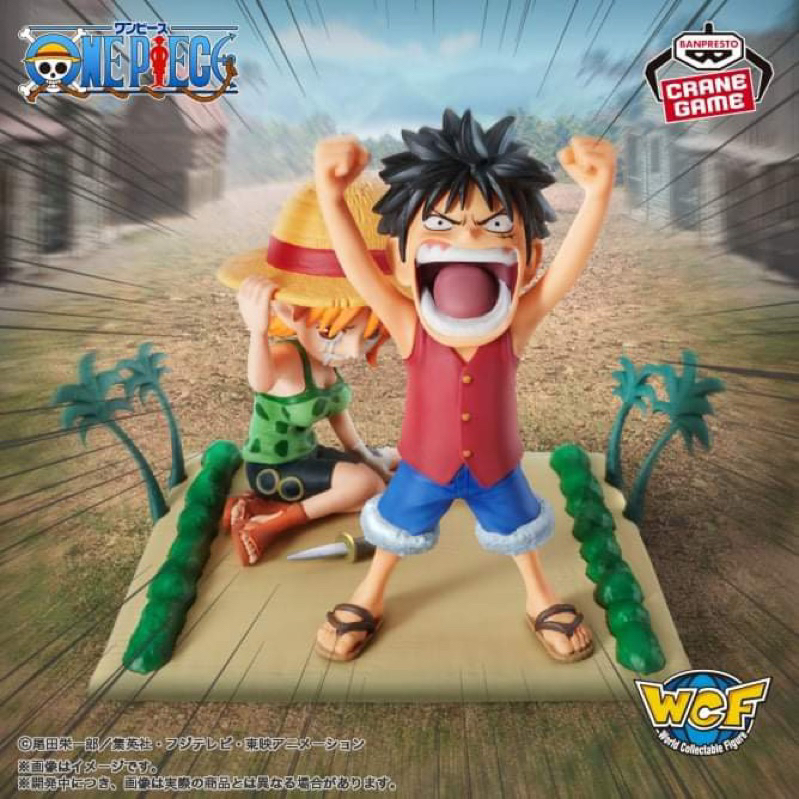 Mô hình chính hãng one piece wcf log story vol.8 luffy và nami | Shopee ...