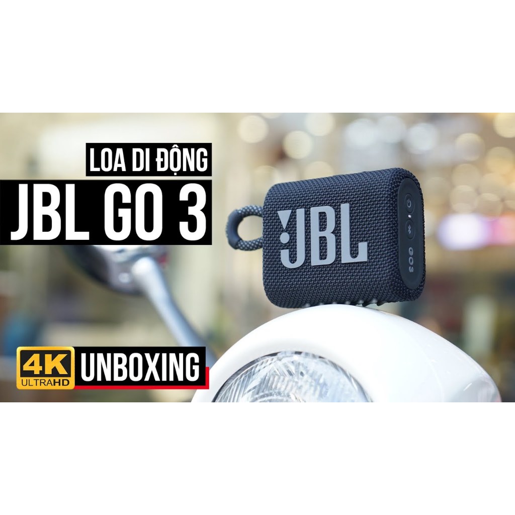 Loa Bluetooth Mini JBL Go 2 GO 3 Nhỏ Gọn Công Suất 3.1 , Tiện Lợi, Chống nước IPX7 - Công Suất 3 ...