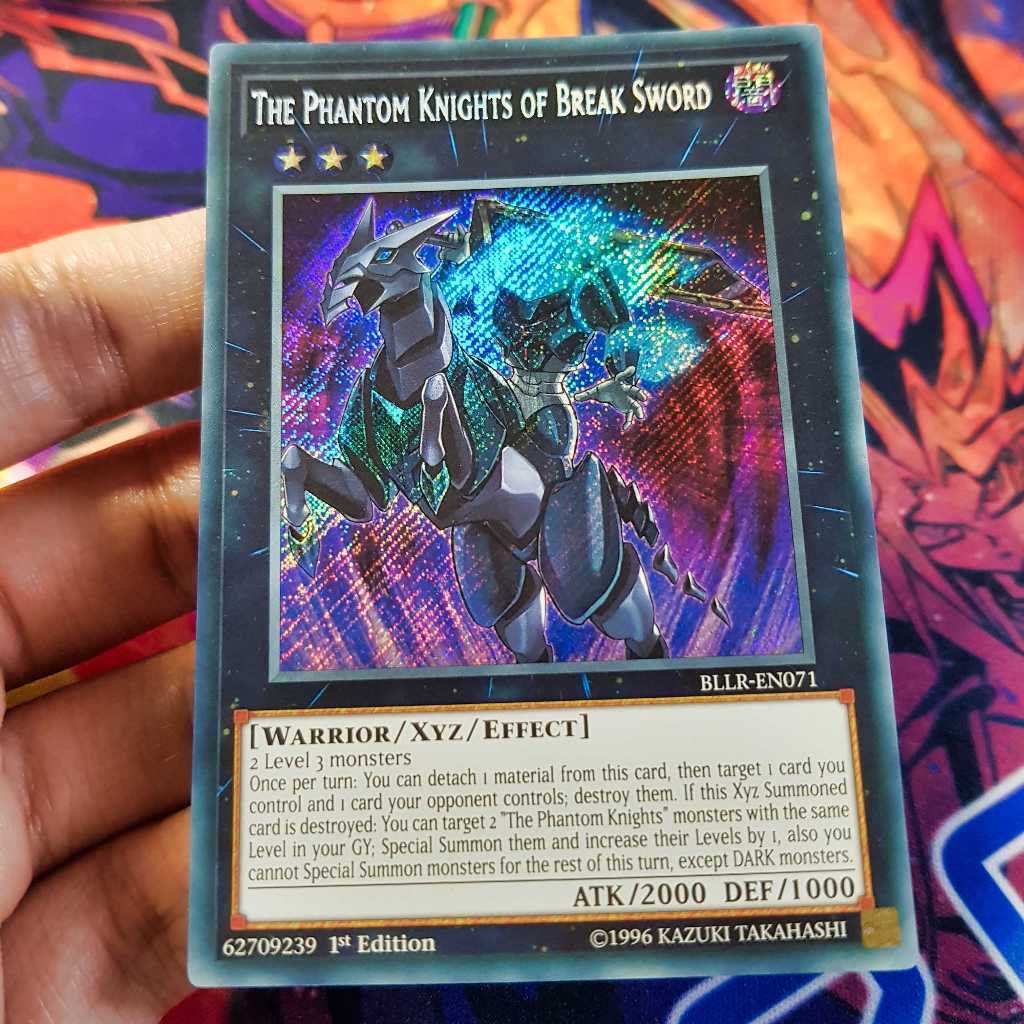 Thẻ bài Yugioh chính hãng | The Phantom Knights of Break Sword | BLLR ...