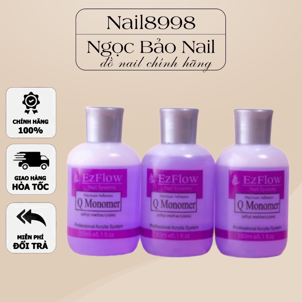 Lưu Huỳnh Đắp Bột Mỹ Tím Nhanh Khô Nặn Hoa Ezflow Chai 150ml | Shopee Việt Nam