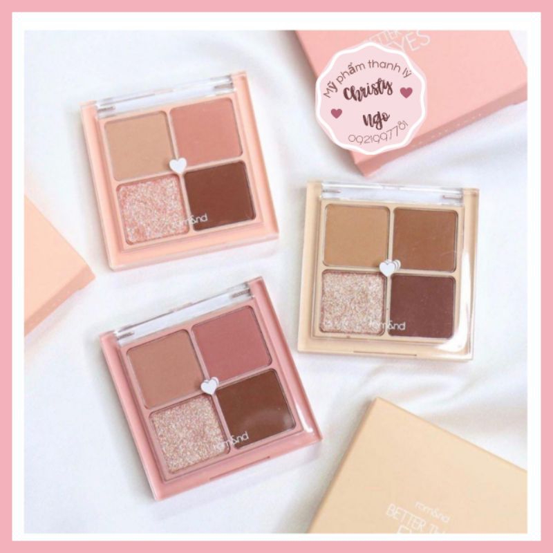 [ÁNH•MẮT•TA•CHẠM•NHAU] BẢNG MẮT PEACH C FALLING IN EYE-SHADOW 4 Ô TIỆN LỢI NHỎ XINH HÀN QUỐC ...