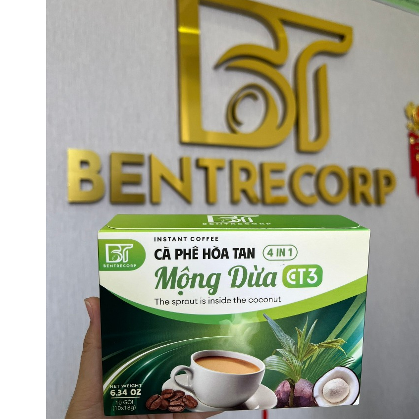 Cà phê hòa tan mộng dừa CT3 4IN1 | Shopee Việt Nam