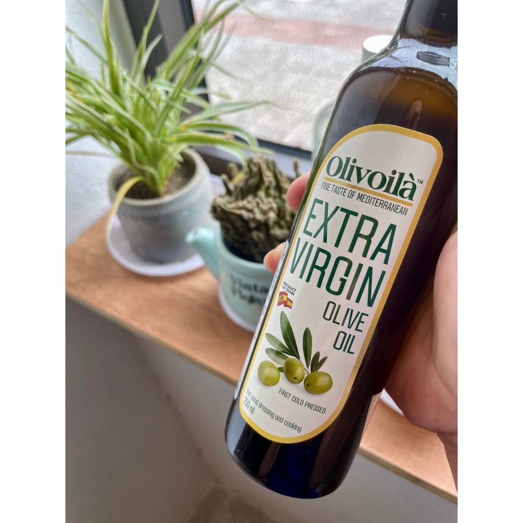 Dầu oliu (olive) nguyên chất Olivoila Extra Virgin nhập khẩu 250ml ...
