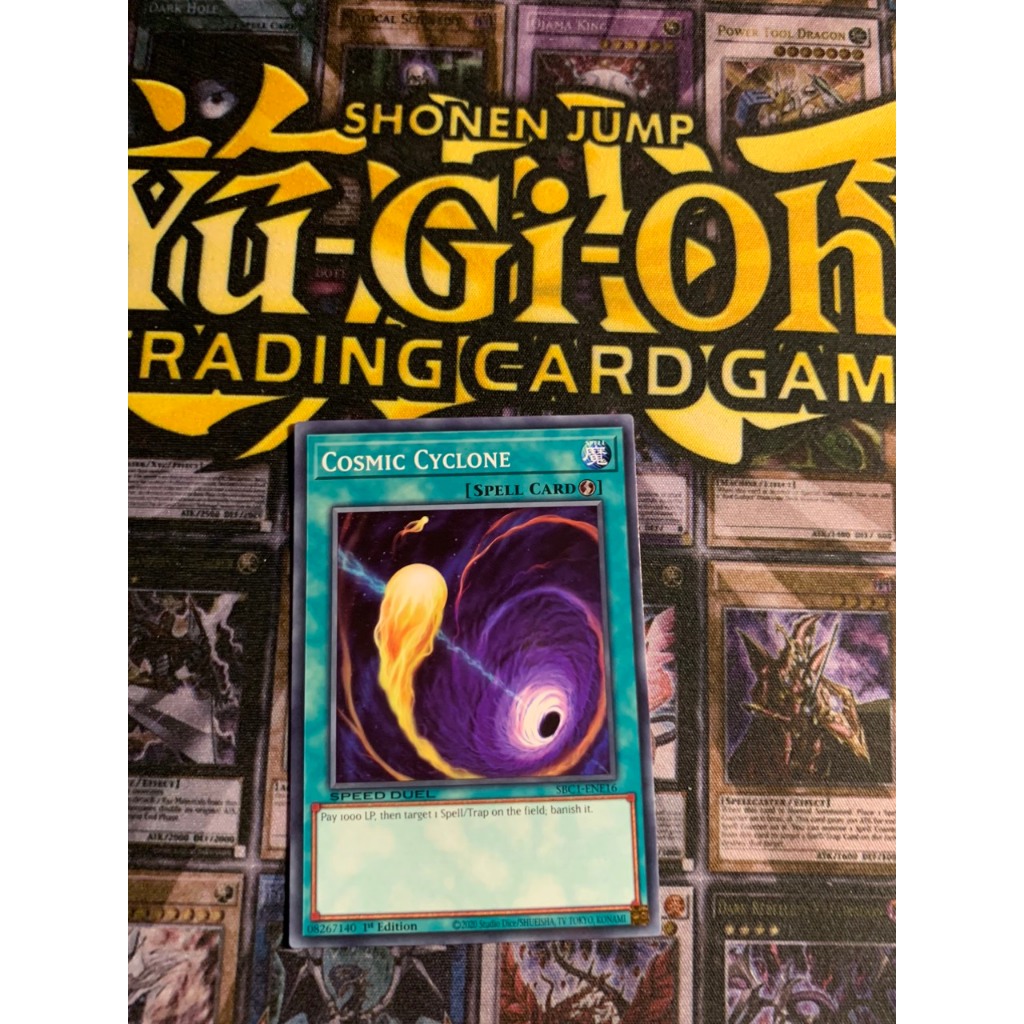 Thẻ bài yugioh chính hãng Cosmic Cyclone | Shopee Việt Nam