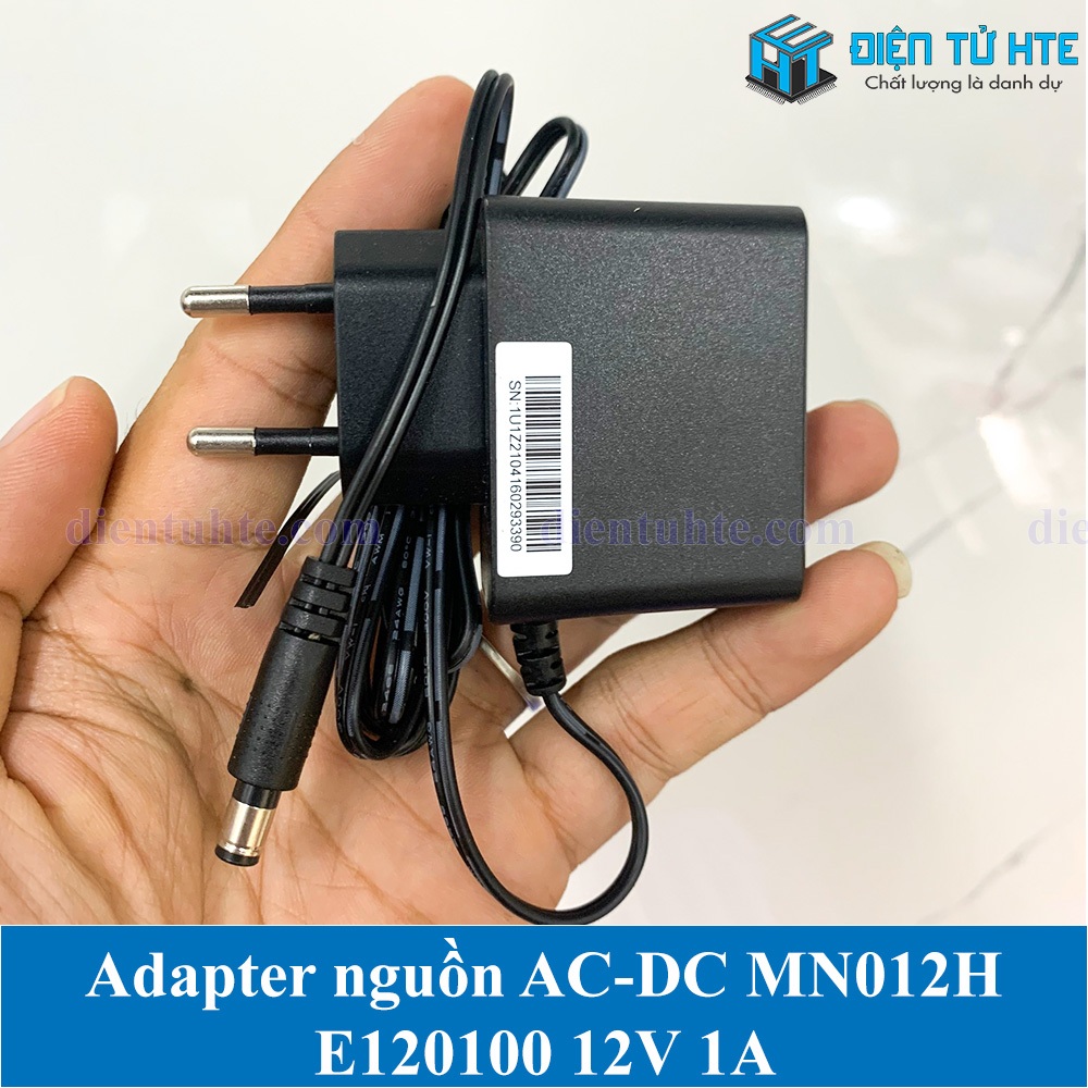 Adapter nguồn AC-DC MN012H-E120100 12V 1A loại tốt [HTE-PLK-CN2 ...