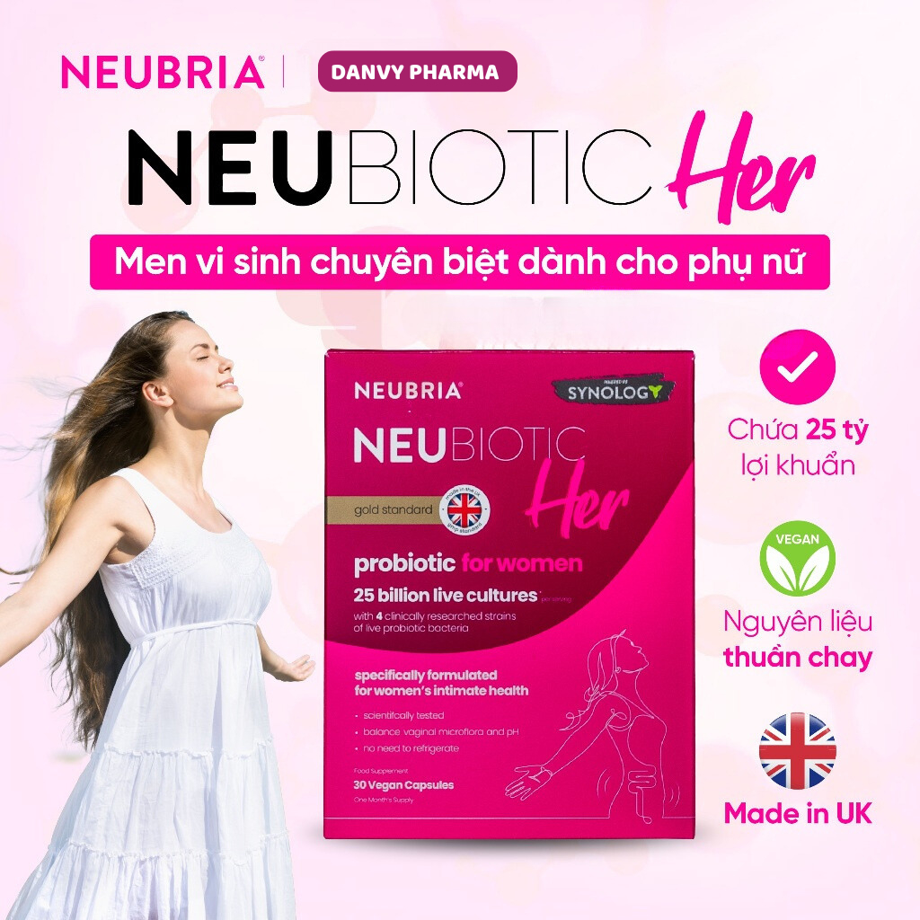 Men Vi Sinh Phụ Khoa Neubria Neubiotic Her - Bổ Sung Lợi Khuẩn Chăm Sóc ...