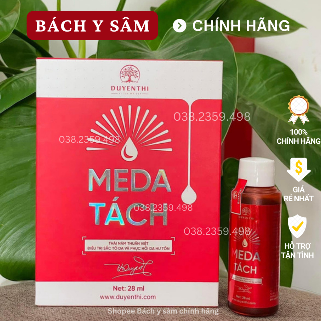 Meda tách Duyên Thị Bách Y Sâm Tái Tạo Da Thế Hệ mới 5ml 28ml | Shopee ...