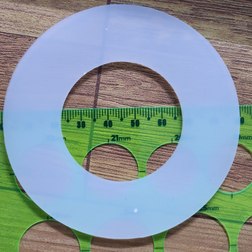 Ron Gioăng silicon vòng đệm silicon dày 3mm chịu nhiệt độ cao đường kính DN125 DN150 DN200 DN250 ...