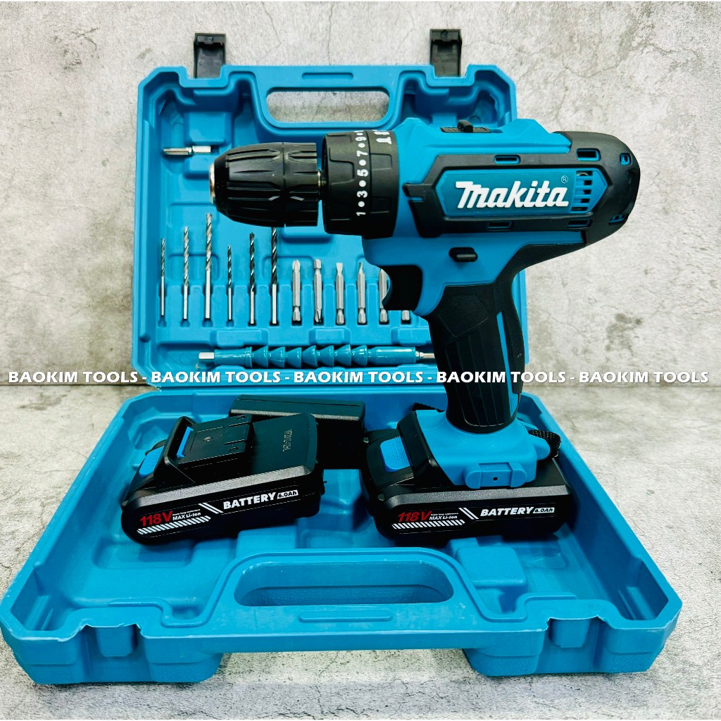 Máy khoan pin 118V loại 3 chức năng có búa - Chuyên Khoan tường, Khoan ...