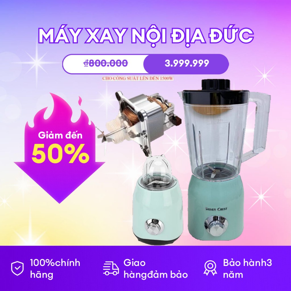 Máy xay sinh tố Đức 2 cối xay | Shopee Việt Nam