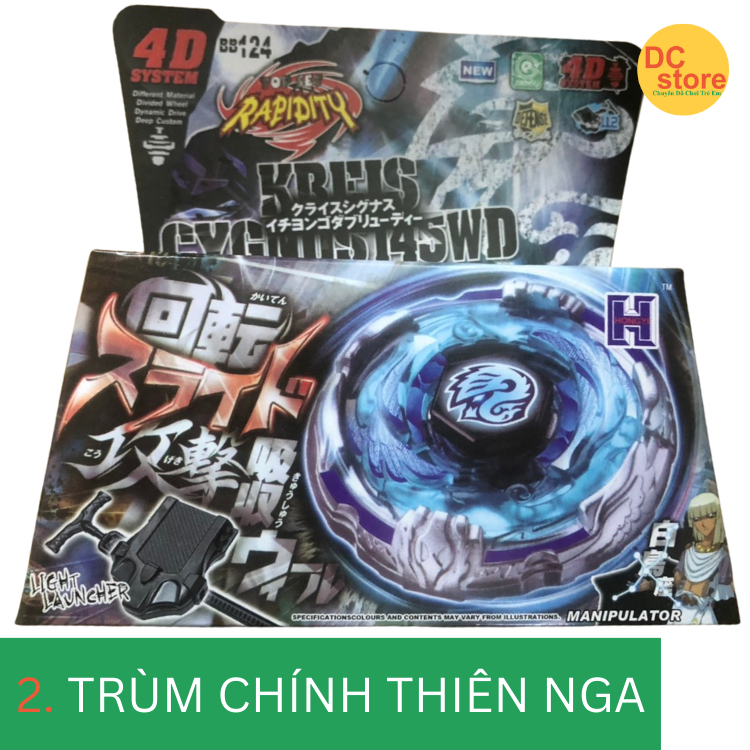 Combo 3 Con Quay Ba Mắt, Thiên Nga Và Trùm Thời Gian cực Mạnh cho Bộ ...
