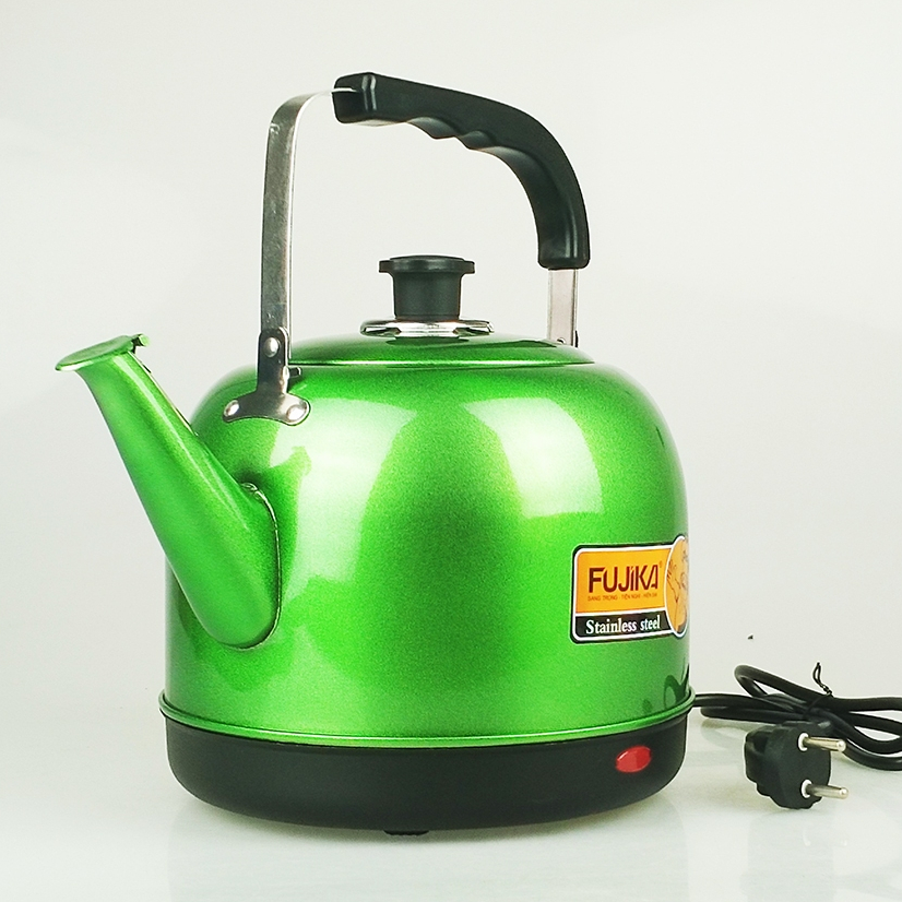 Ấm siêu tốc 5 lít Fujika FJ-SD45 thân inox mạ màu xanh - Hàng chính ...