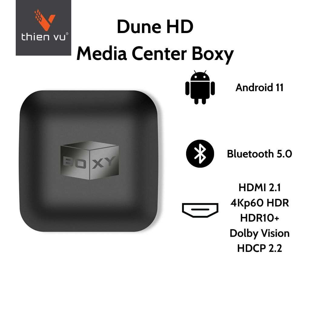 Android Tivi Box Dune HD Media Center Boxy - Hàng chính hãng | Shopee ...