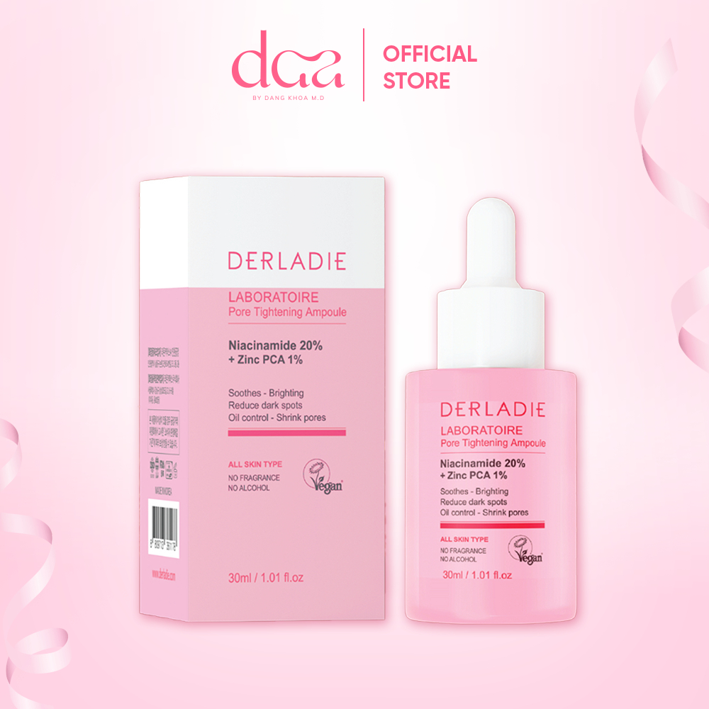 Serum Giảm Mụn Mờ Thâm Đỏ Thu Nhỏ Lỗ Chân Lông Derladie Laboratoire ...