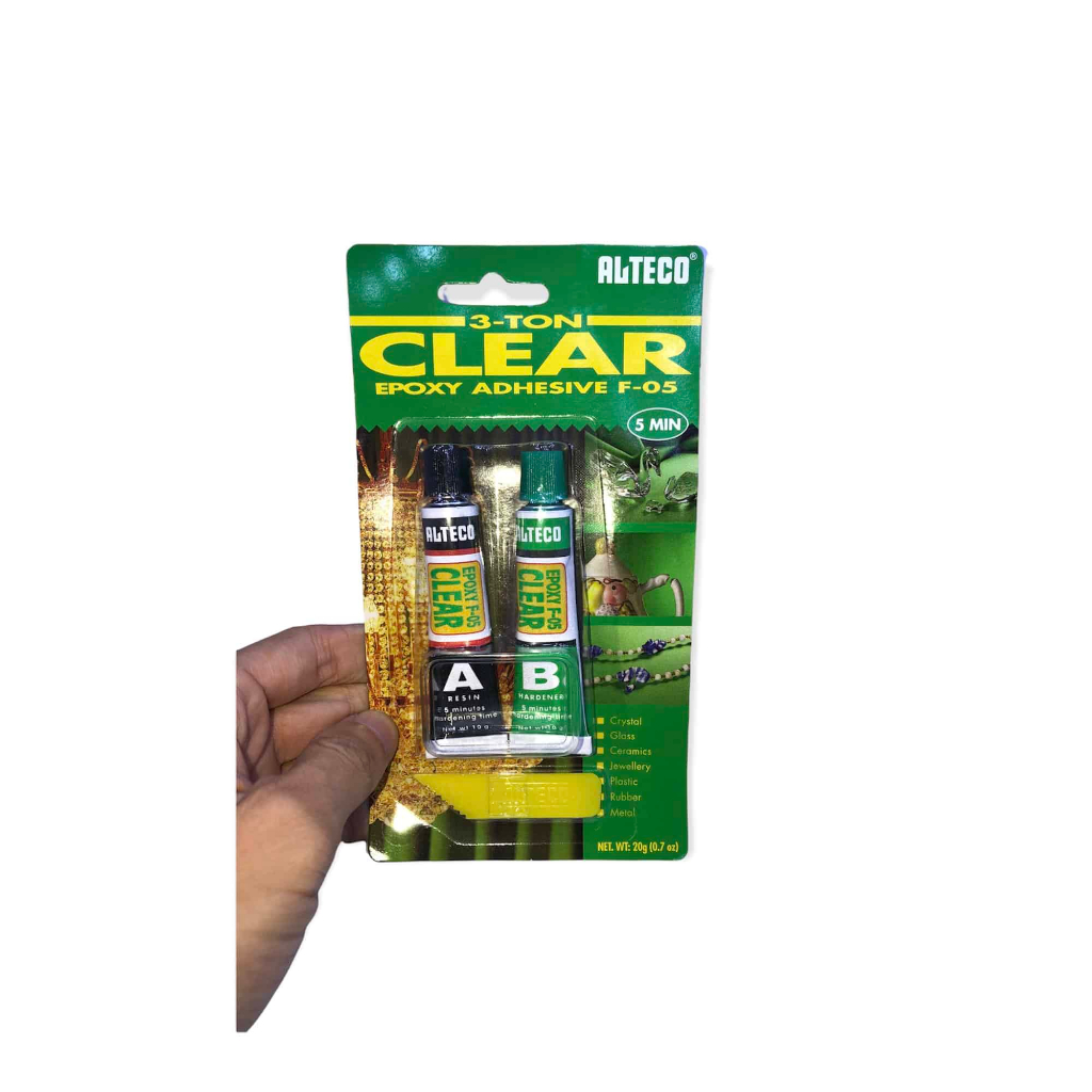 Keo Dán AB Đa Năng Alteco Clear Epoxy (20gram) | Shopee Việt Nam