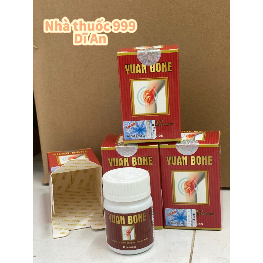 (Combo 5 Hộp) Viên uống xương khớp Yuan Bone Maylaysia ( hộp 40 viên ...