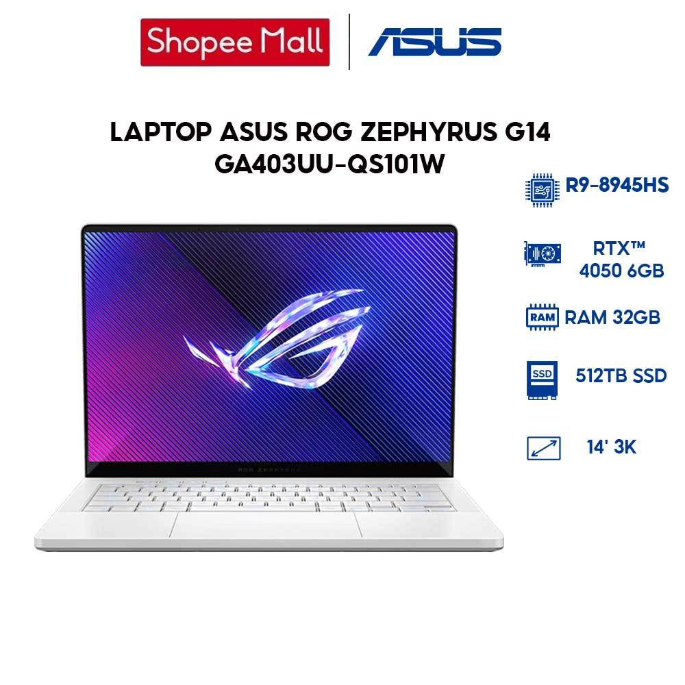Laptop Gaming ASUS ROG Zephyrus G14 GA403UU-QS101W R9-8945HS | 32GB ...