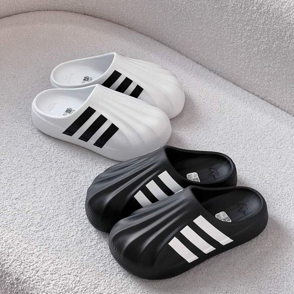 Sục Adidas Adifom Superstar Mule Sục đạp Gót đúc Nguyên Khối Adifom Cao 4cm Hottrend 2024 Full