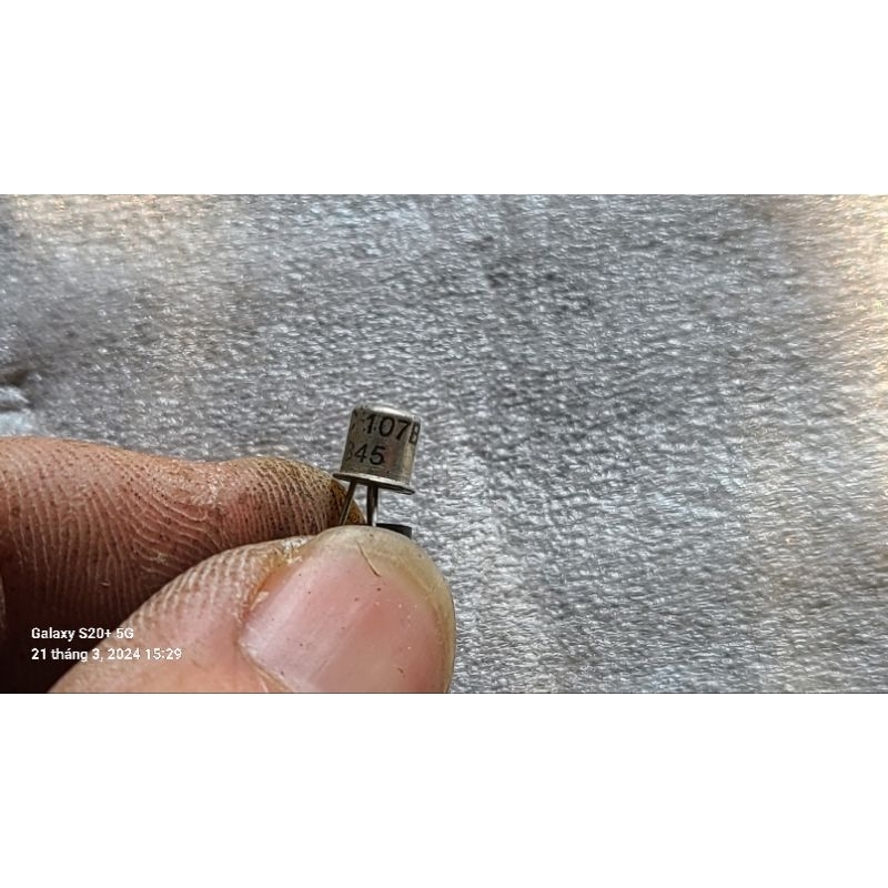 BC107b - BC 107 b Transistor chính hãng ST tháo máy có đế. | Shopee Việt Nam