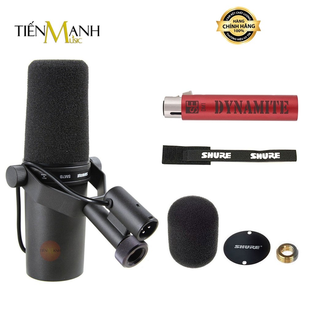[Chính Hãng] Combo Micro Shure SM7B, SM7dB Và Kích Âm Cho Mic Cloudlifter CL1, DM1, DM2 Podcast ...