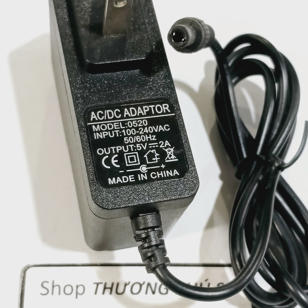 Nguồn Adapter DC 5V - 1A / 5V - 2A (Đầu 5.5mm X 2.1mm) | Shopee Việt Nam