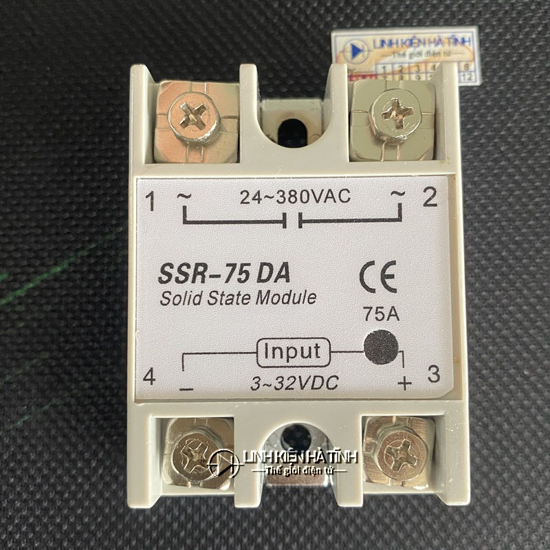 Rơle bán dẫn Fotek SSR-75 DA SSR-75DA 75A dùng cho nồi phở công nghiệp | Shopee Việt Nam